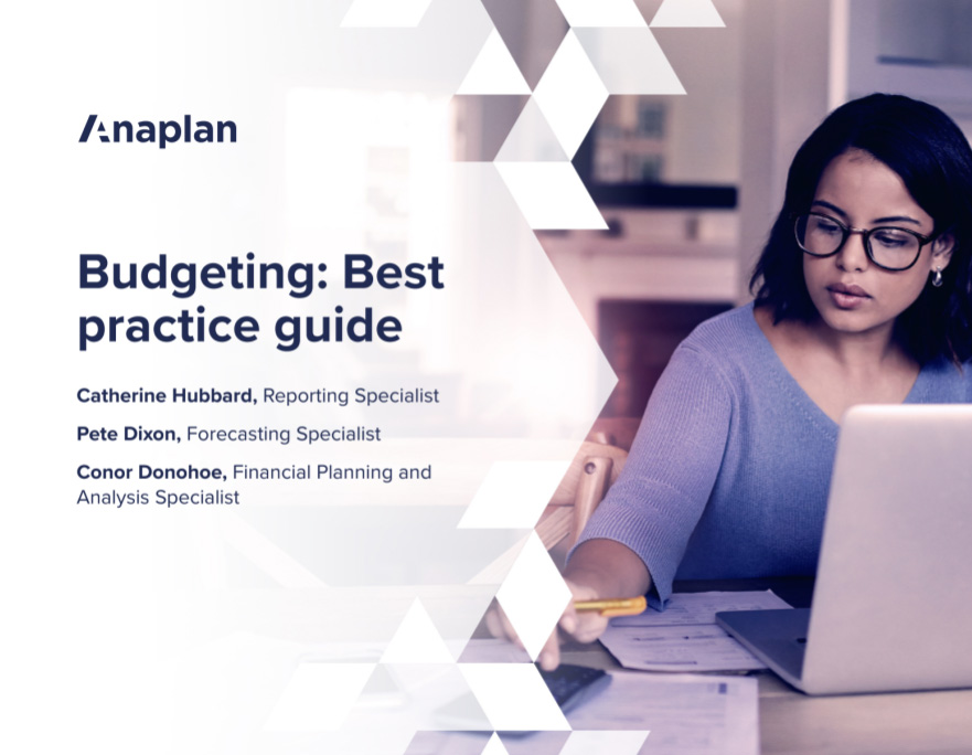 Anaplan guide to best practices in budgeting